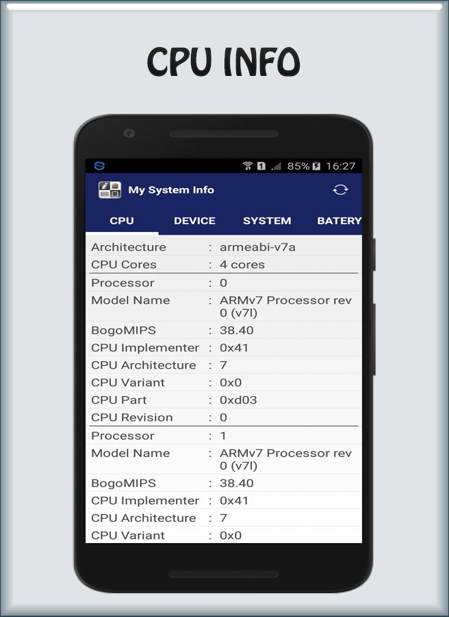 My System Info APK für Android herunterladen