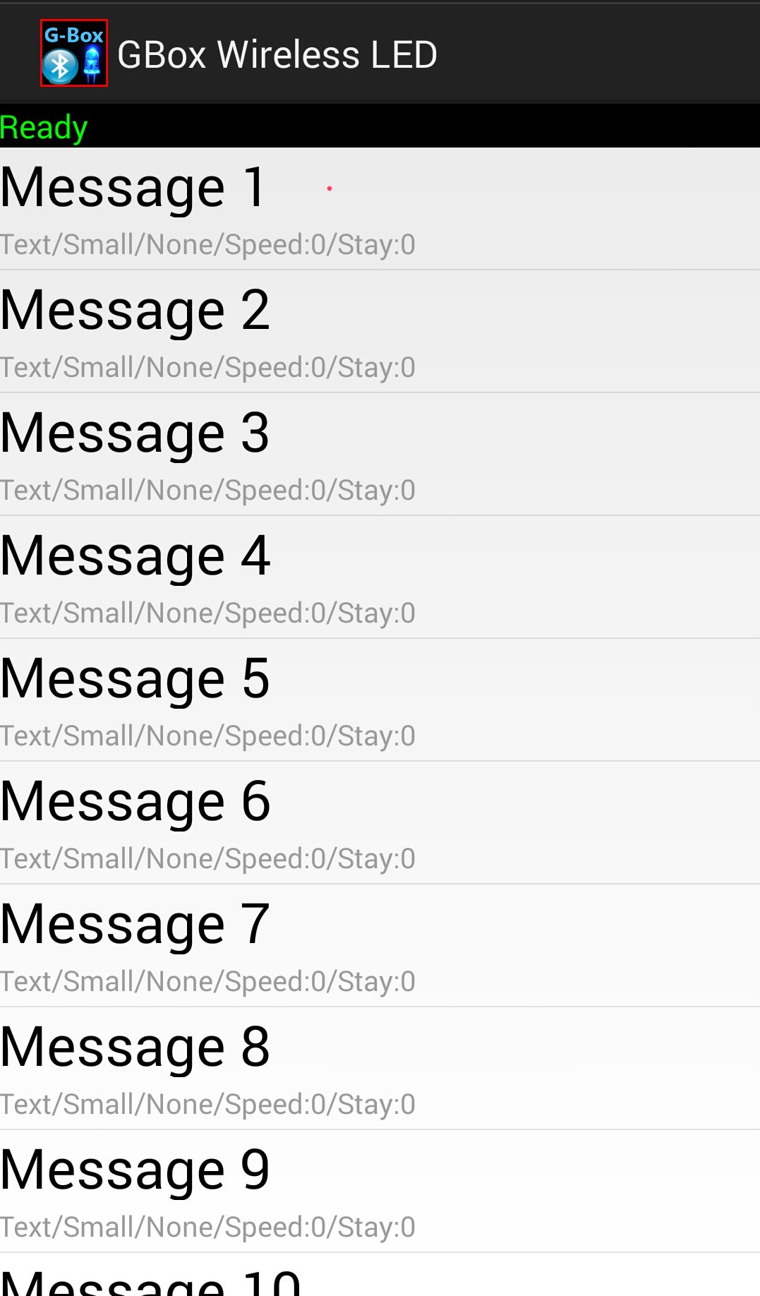 G-Box BlueTooth Led Scroller APK for Android Download