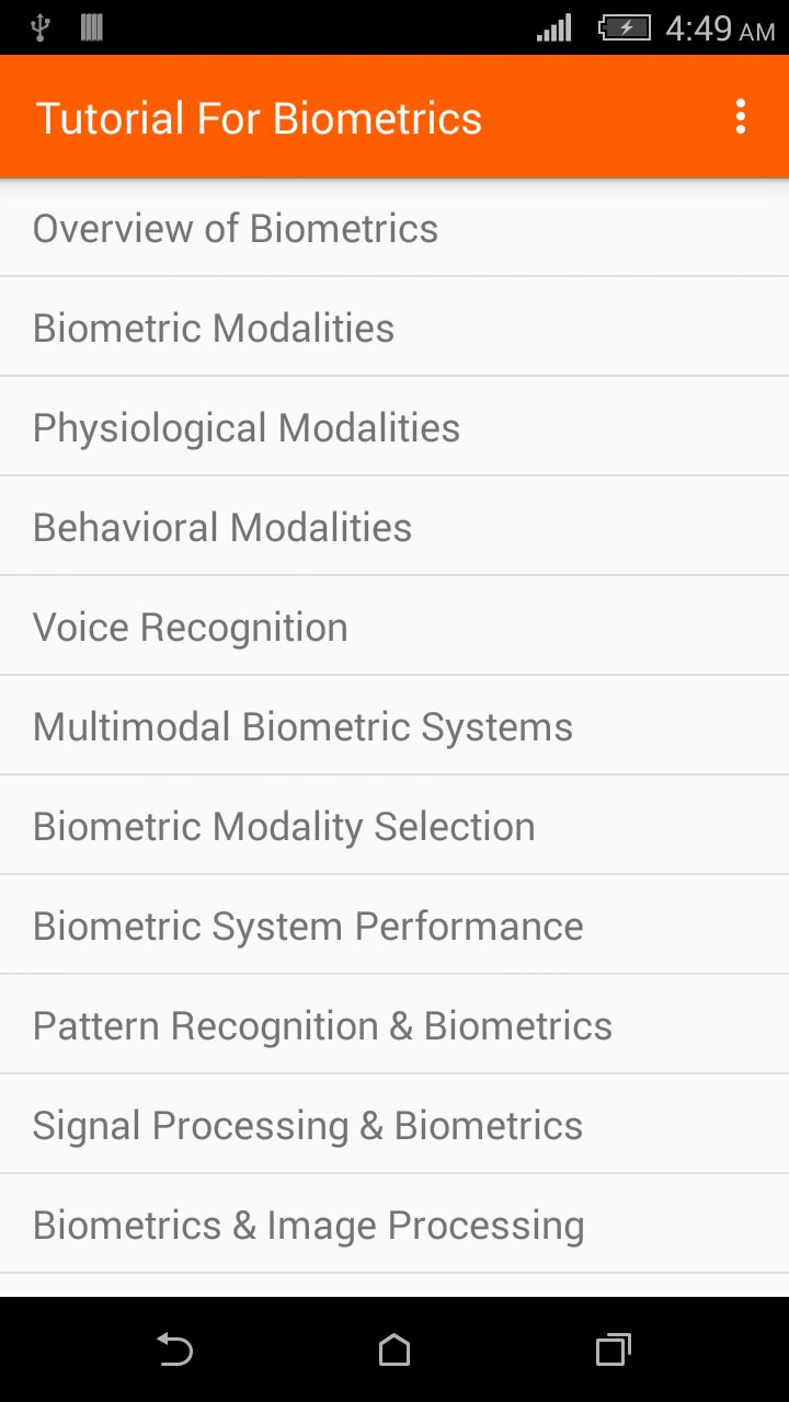 Tutorial For Biometrics APK for Android Download