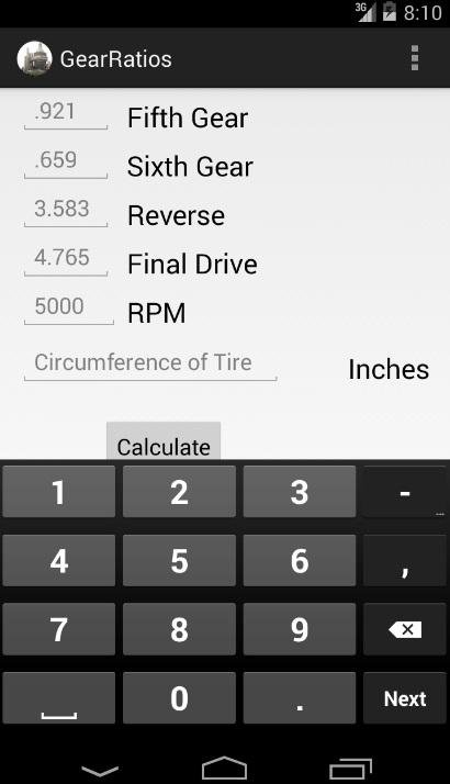 GearRatios APK for Android Download