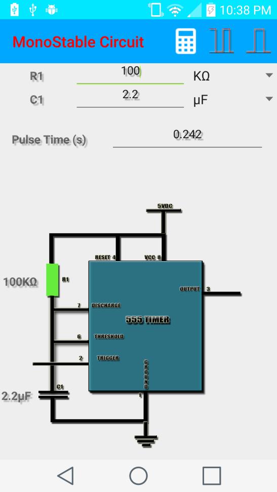 Descarga de APK de 555 Timer Calculator para Android Descarga de APK de 555 Timer Calculator para Android