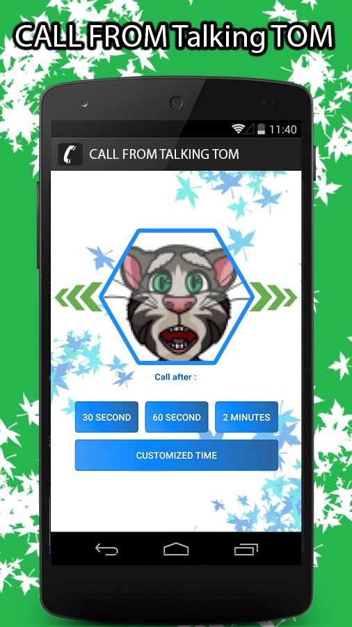 Call from Talking Cat Tom APK for Android Download
