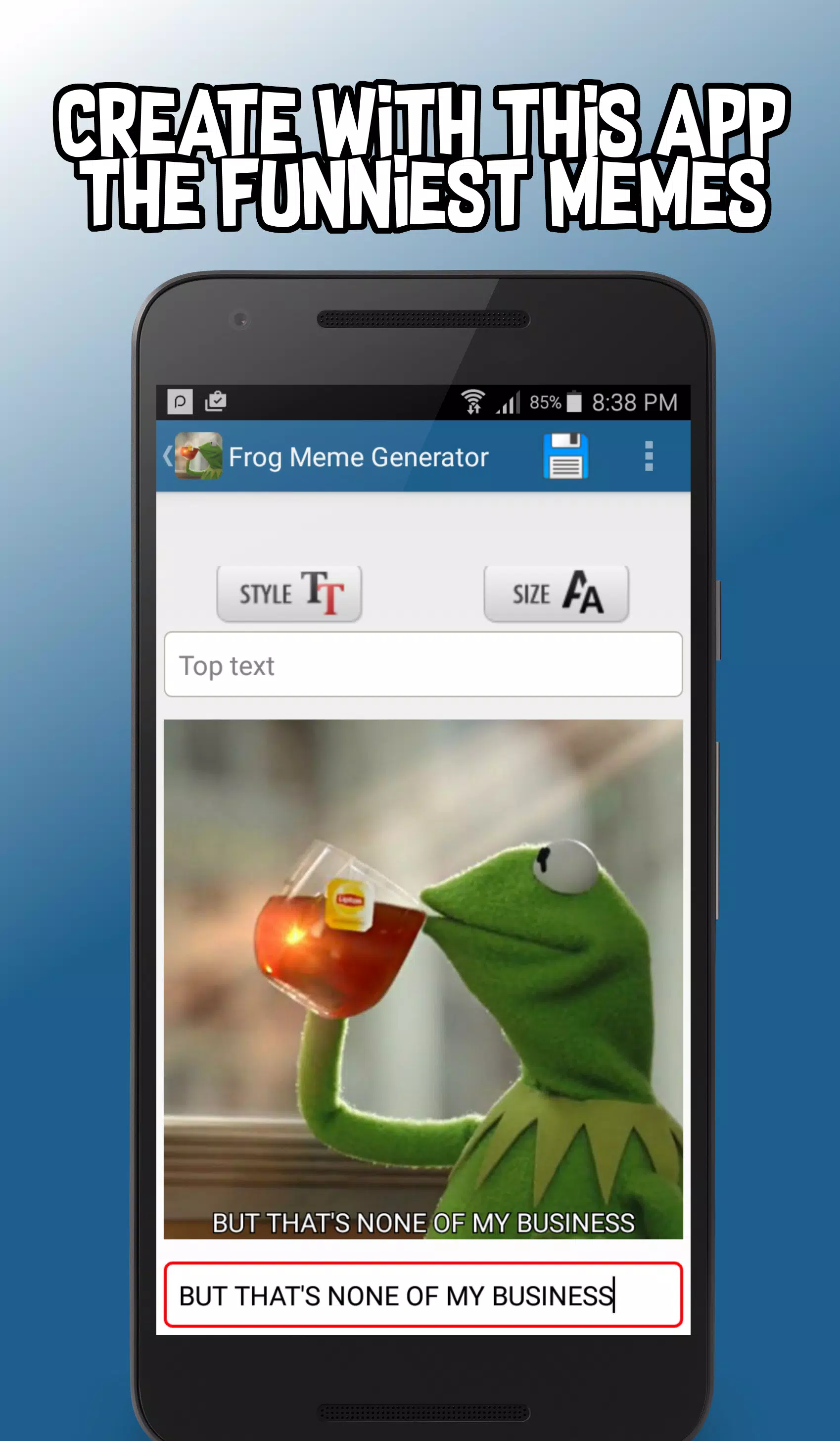 Kermit Meme None Of My Business Generator