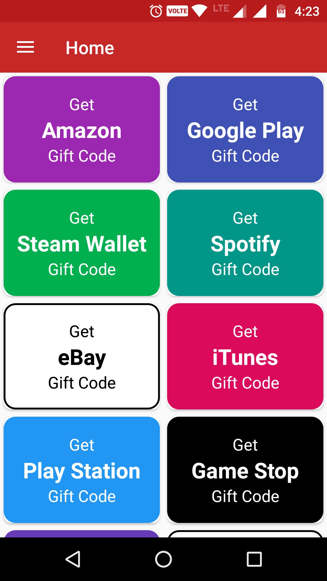 Free Gift Card Generator APK for Android Download