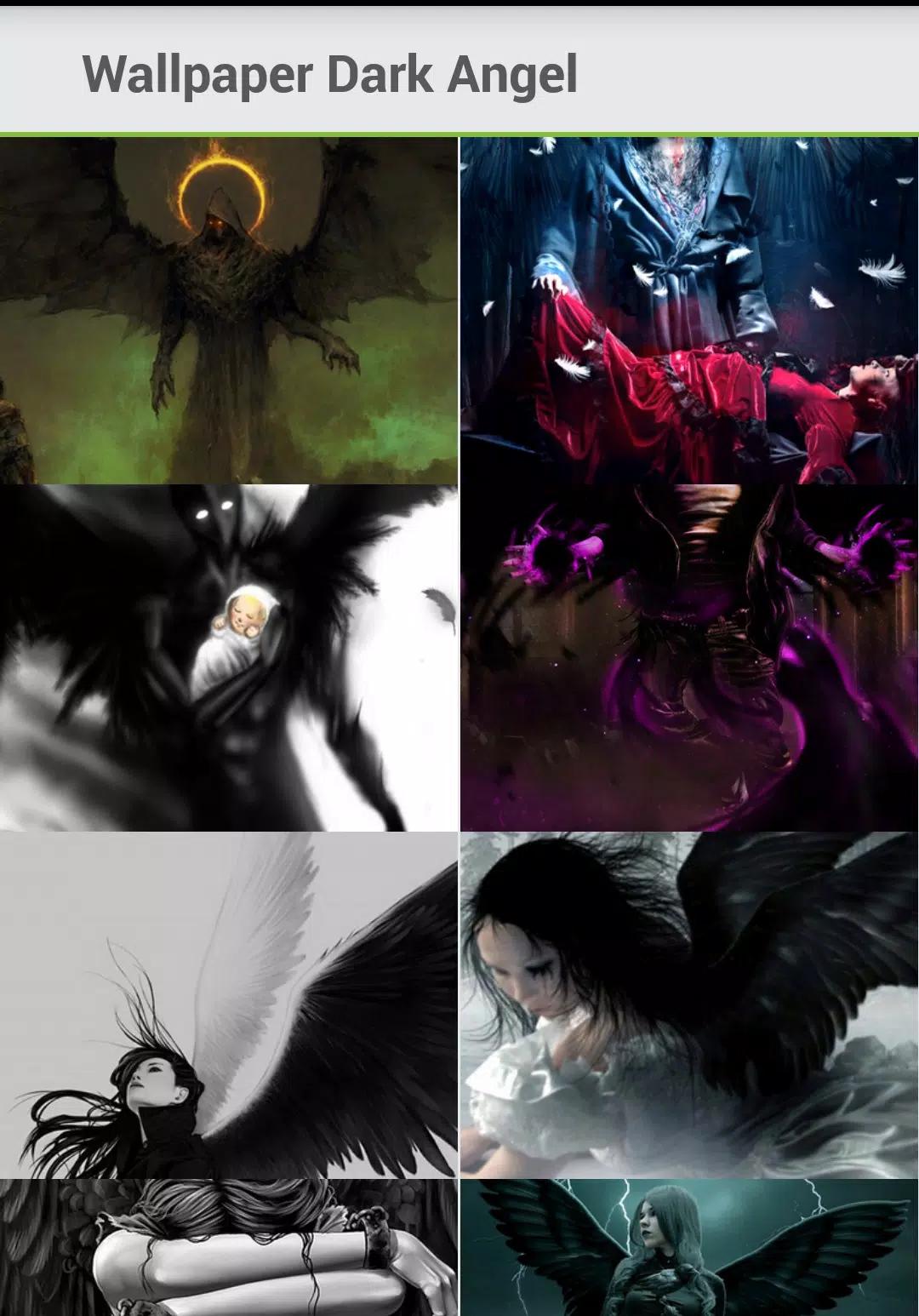 Anime Fallen Angel Wallpaper