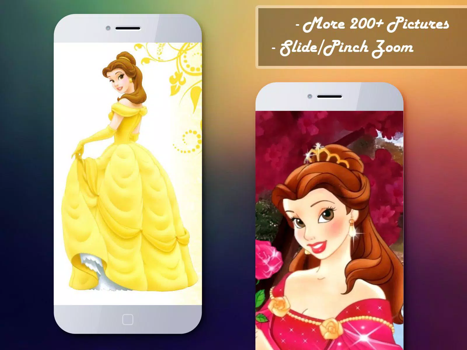 Princess Belle Wallpaper