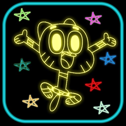 Drawing Glow Cartoon For Kids APK for Android Download