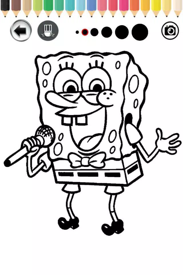 Spongebob Coloring Pages Games