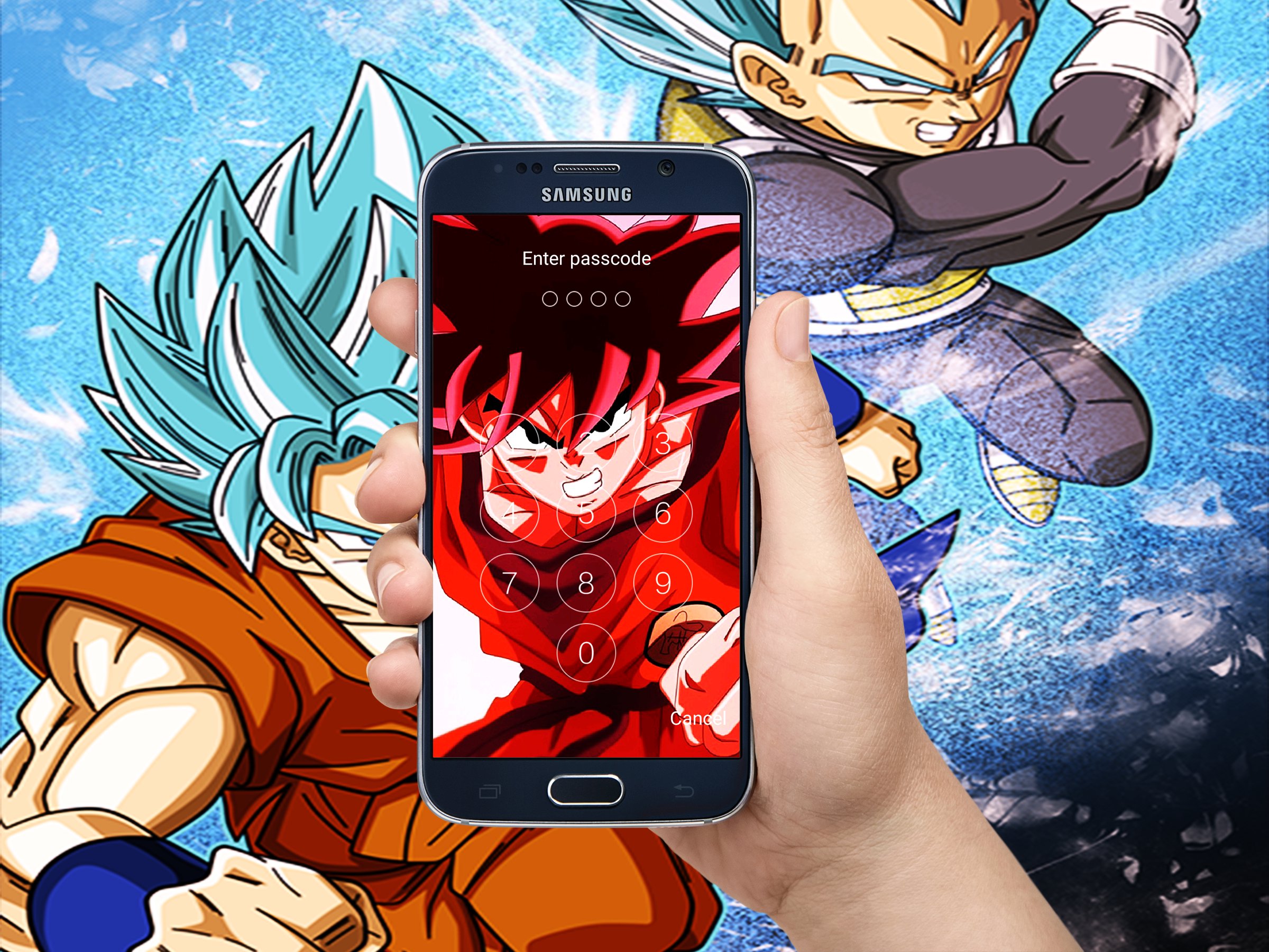 New Goku DBZ HD Lock Screen APK for Android Download