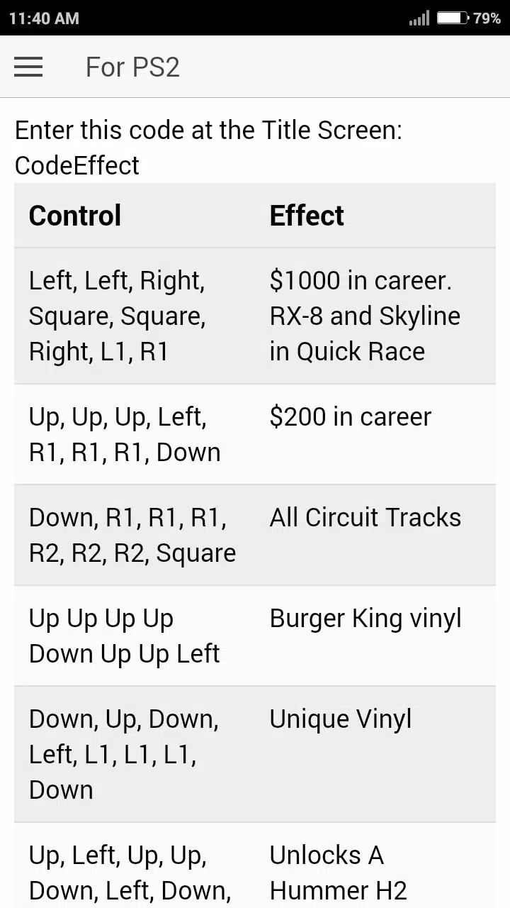 Nfs Underground 2 Car Cheats