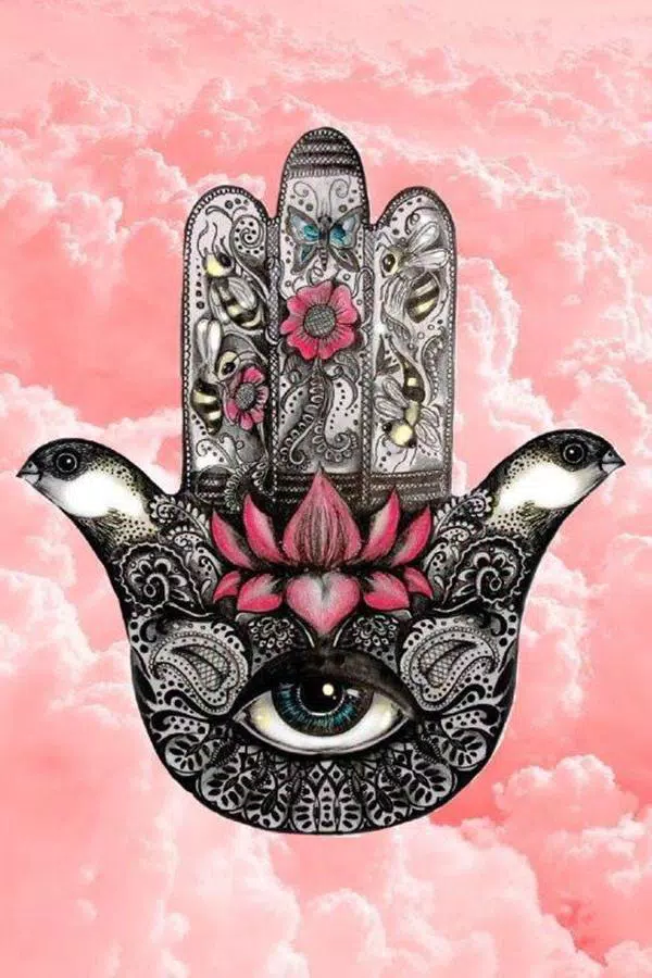 Hamsa Desktop Background