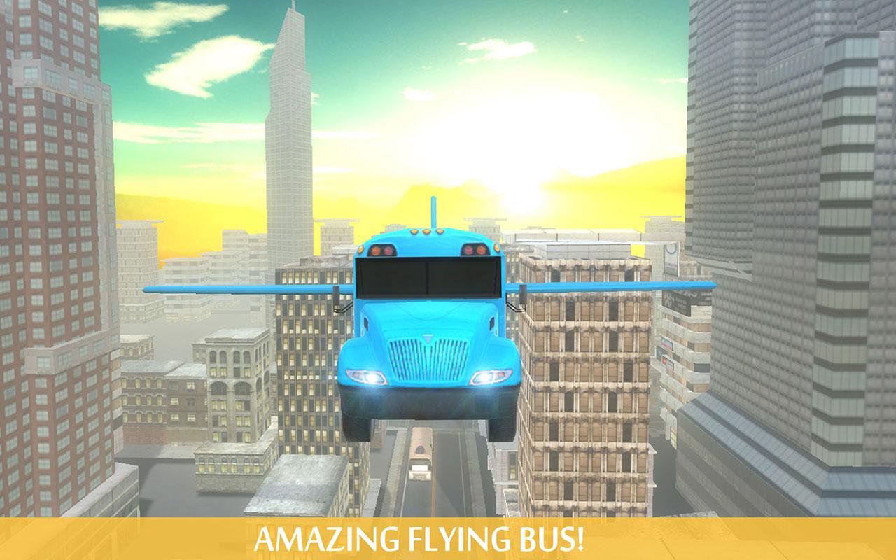 Flying School Bus Simulator APK for Android Download