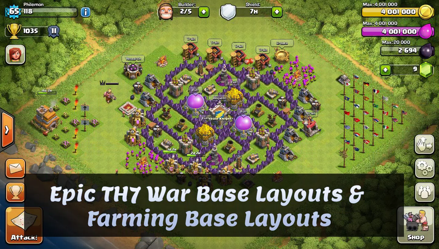 Best Clash Of Clans Town Hall Level 7 Defense Layout