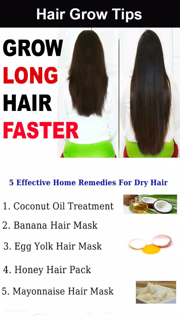 Tips For Growing Hair Faster