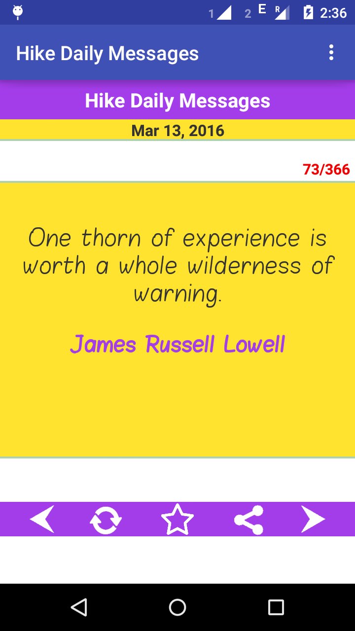 Download do APK de 2017 Daily Messages for Hike para Android