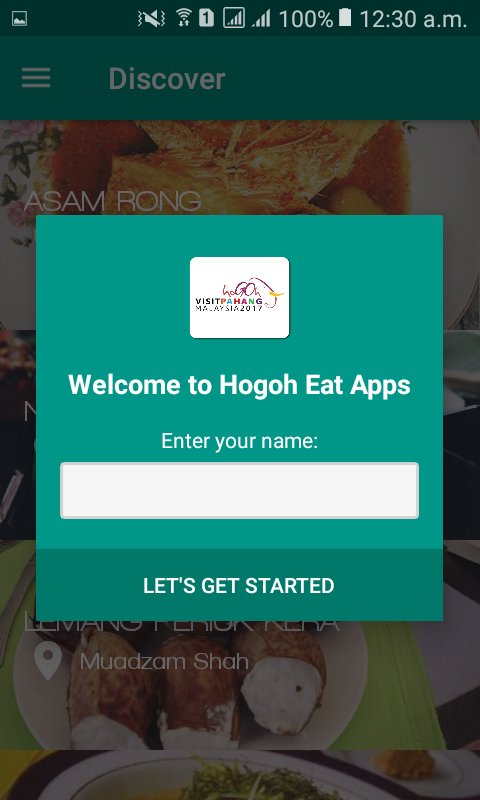 Hogoh Eat APK للاندرويد تنزيل