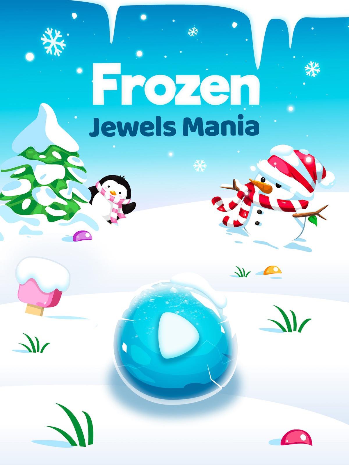 Frozen Jewels Mania - Match 3 Gems Puzzle Legend APK للاندرويد تنزيل