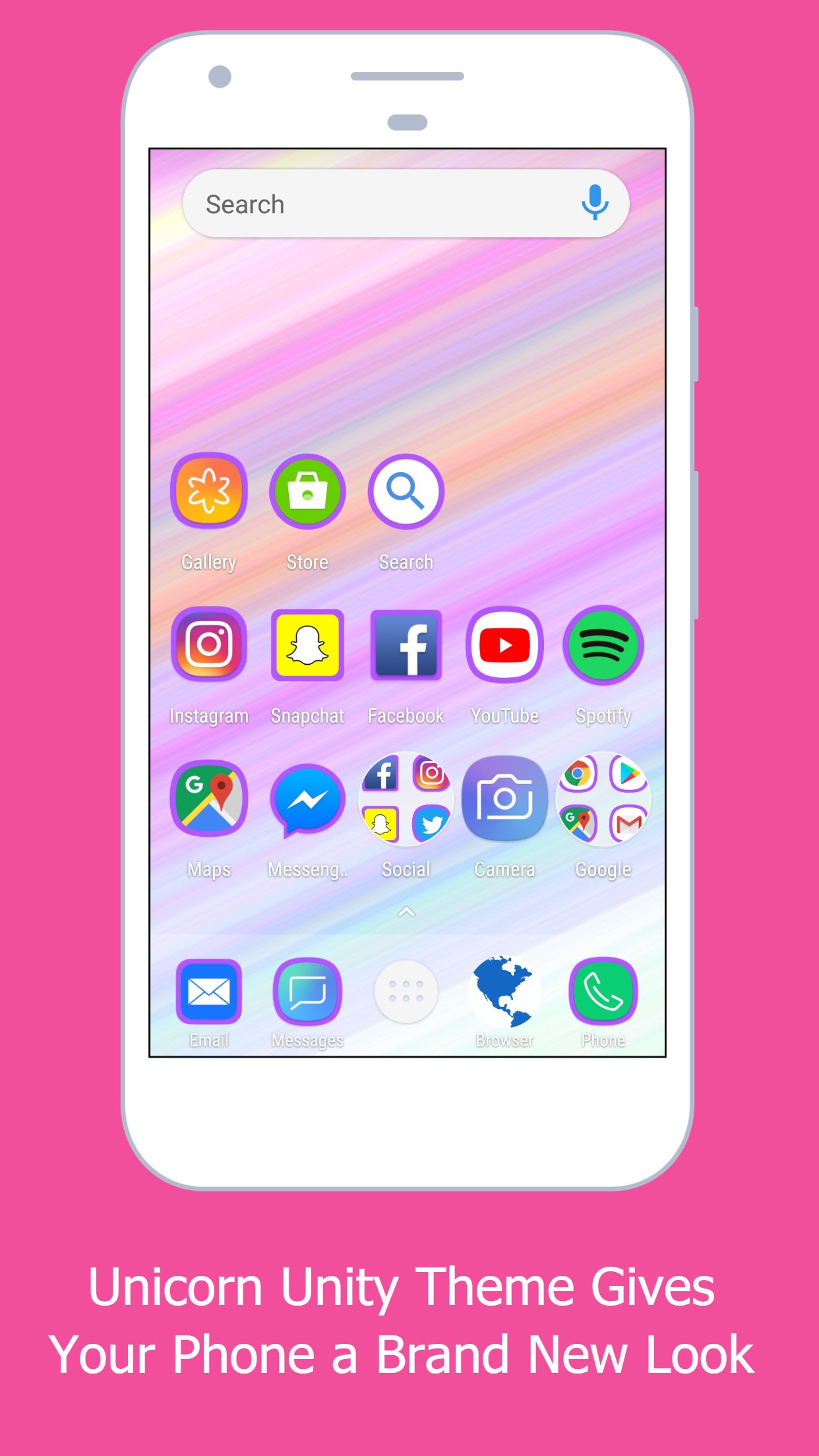 Unicorn Unity Theme APK للاندرويد تنزيل
