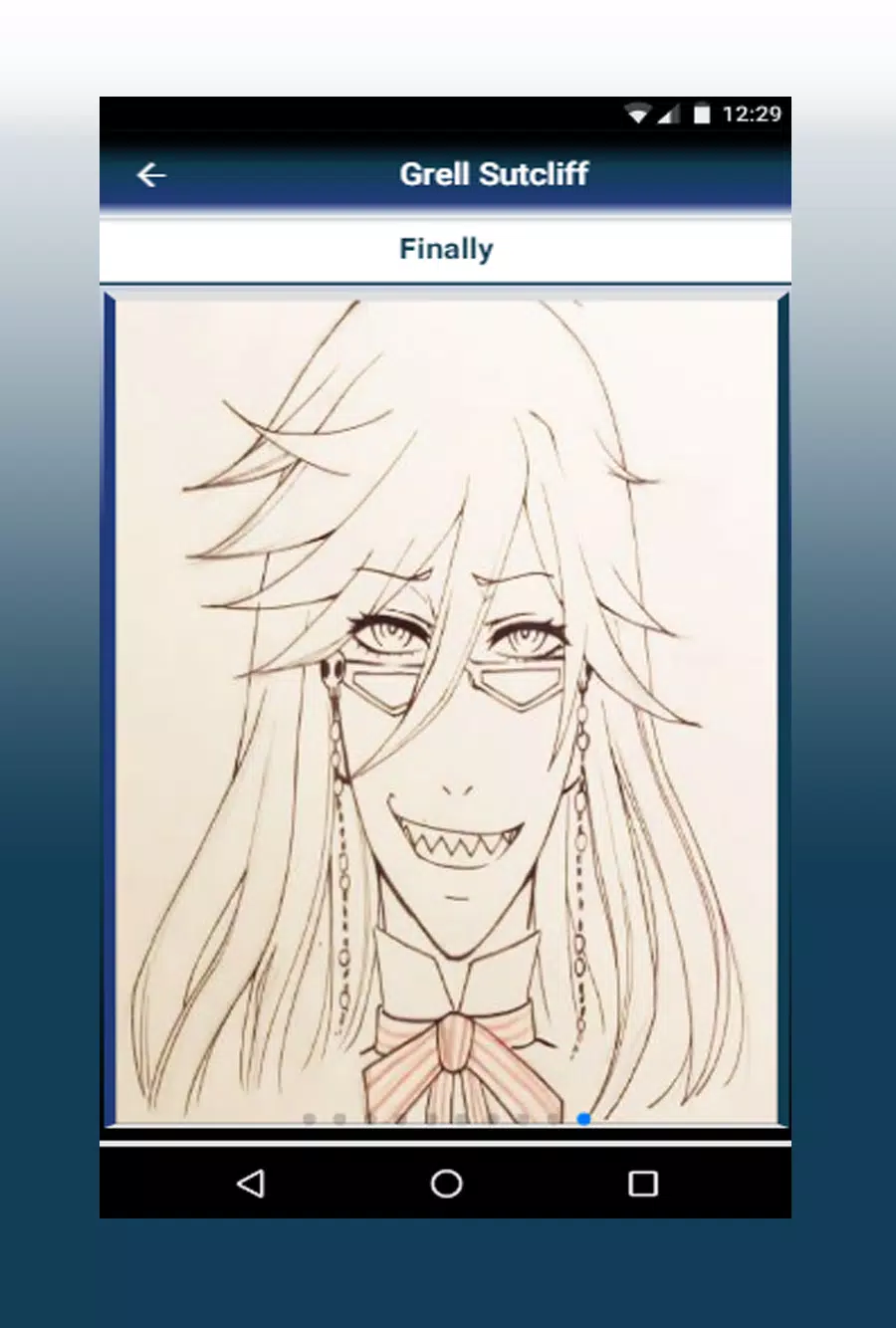 Grell Black Butler Drawing