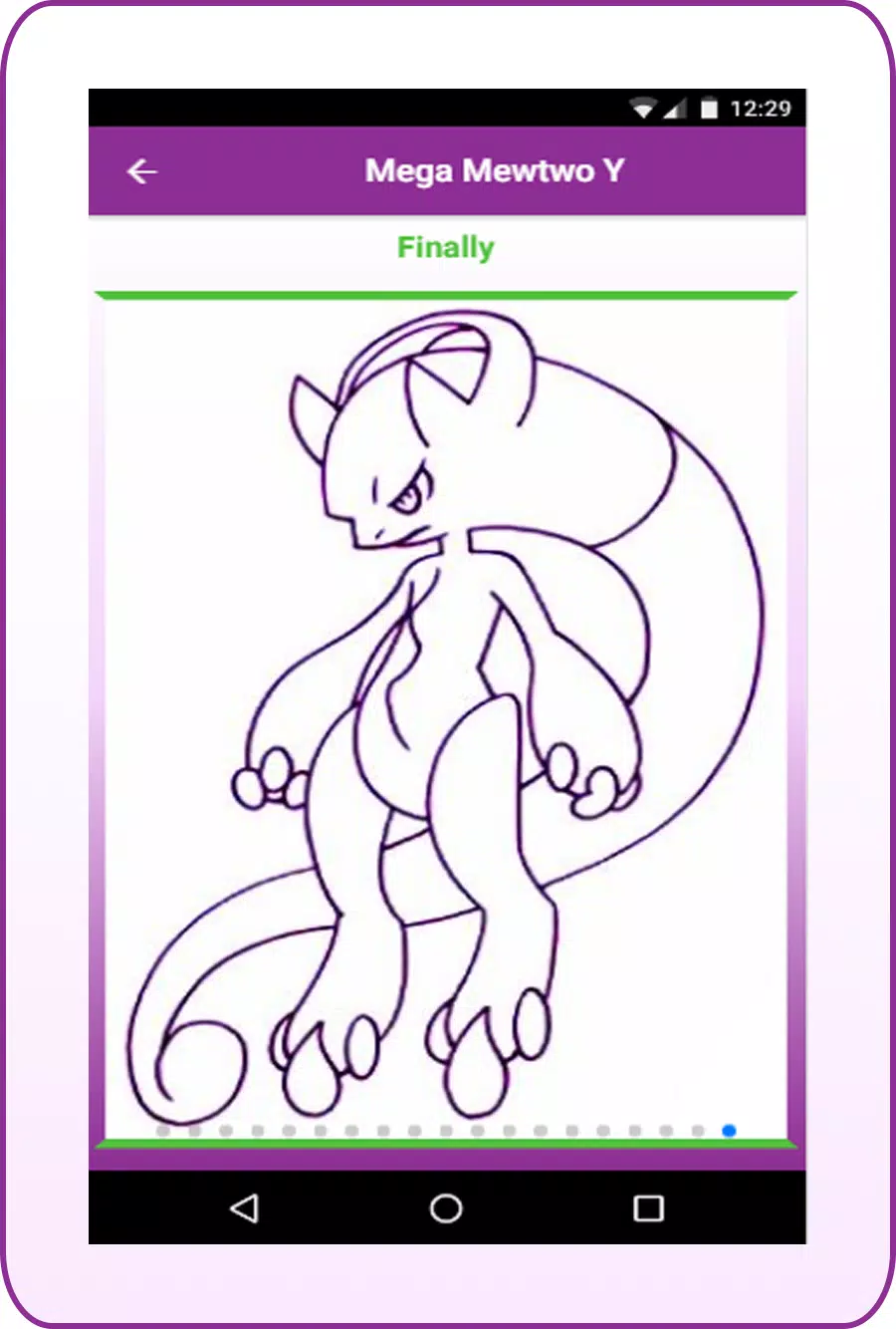 How To Draw Mega Mewtwo Y