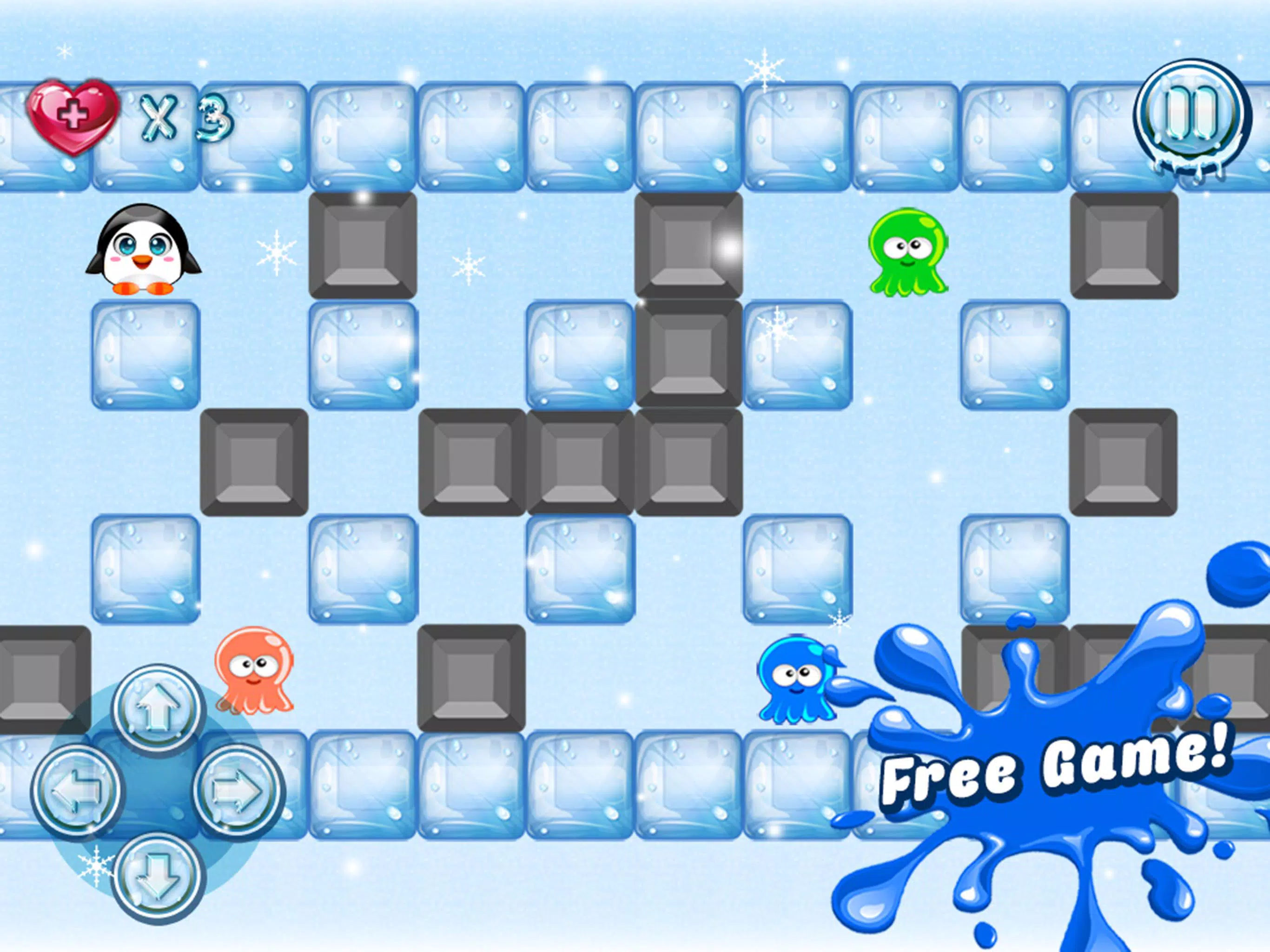 Break The Ice Game Penguin