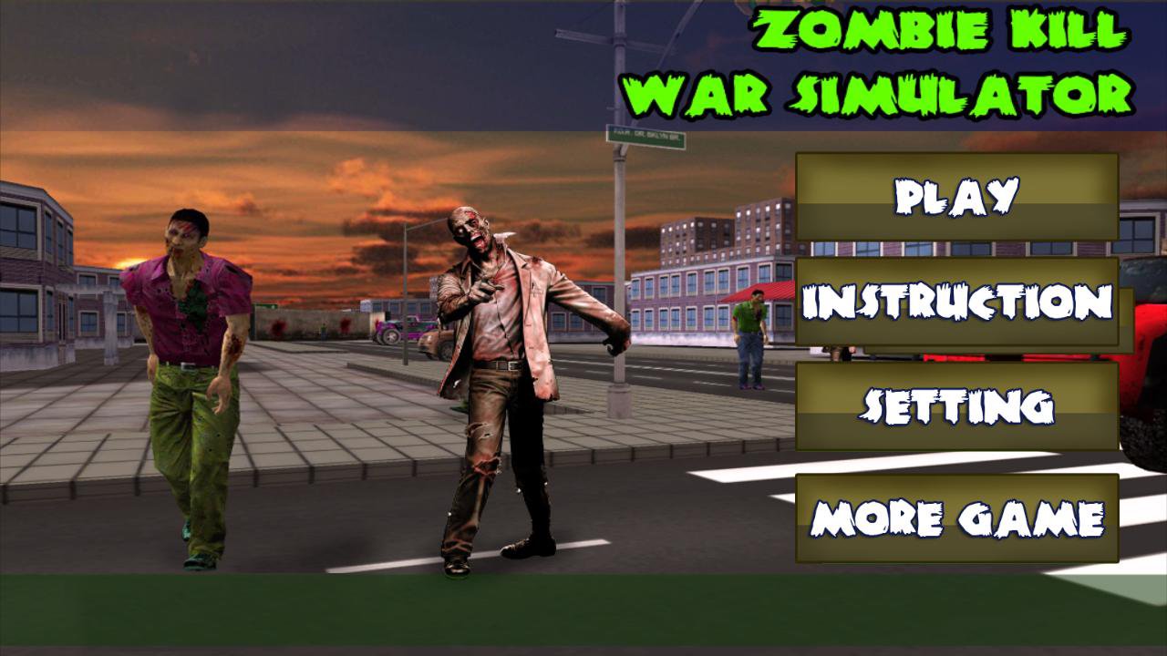 Zombie Kill War Simulator APK للاندرويد تنزيل
