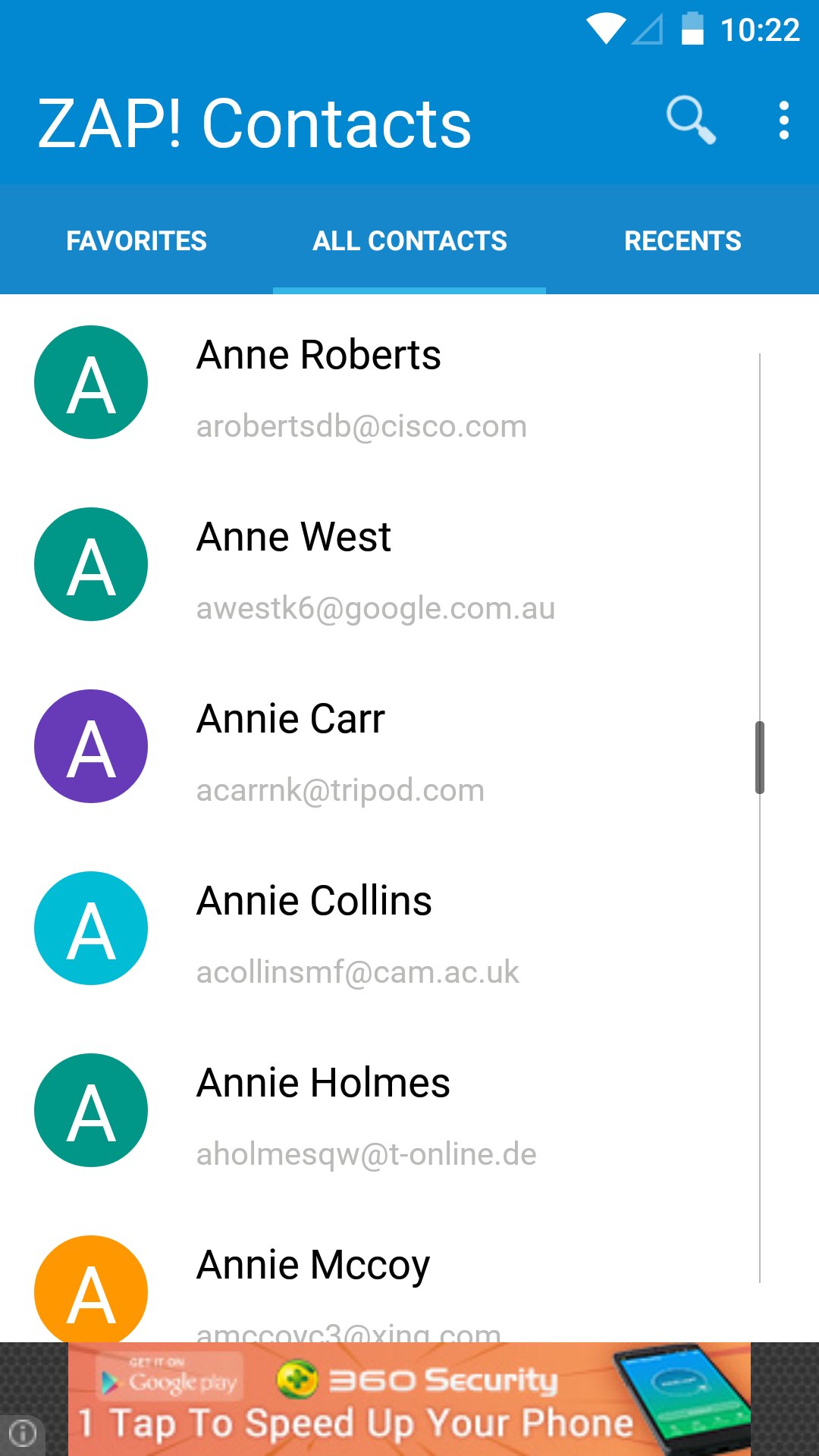 Download Zap! Contacts Latest Version 1.0.0 Android APK File