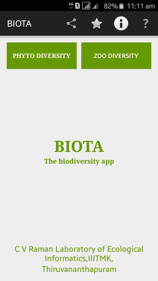 BIOTA The Biodiversity App APK for Android Download