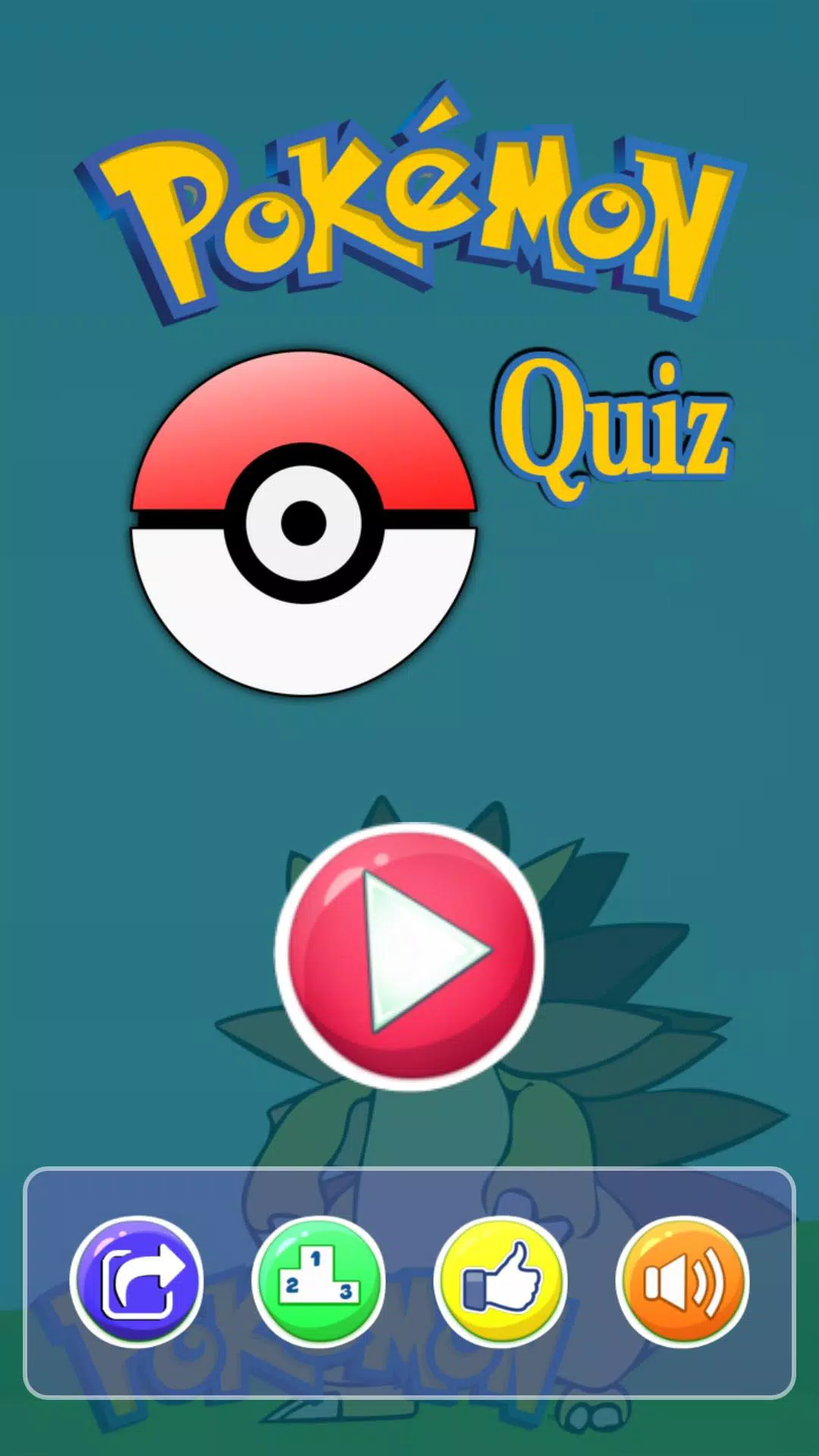 Pokemon Characters Names