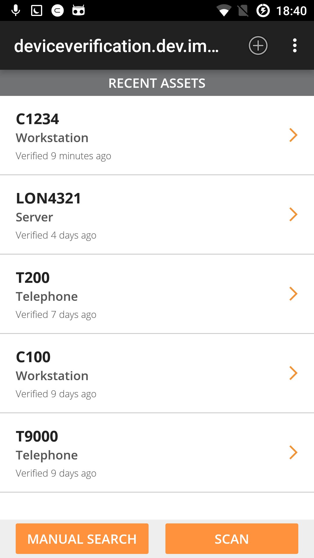 IM&M Asset Verification APK for Android Download