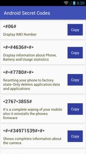 Android Secret Codes APK for Android Download