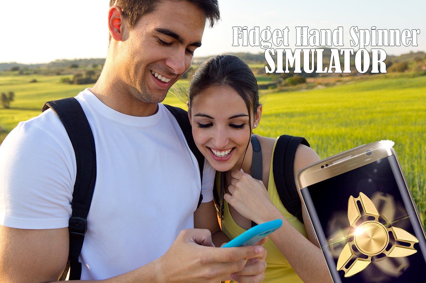 Fidget Hand Spinner Simulator APK للاندرويد تنزيل