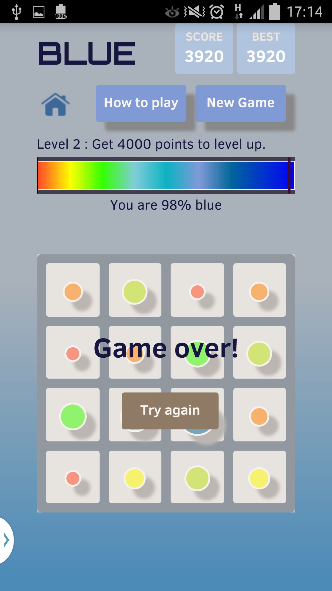 BLUE - Color 2048 Puzzle Game APK for Android Download