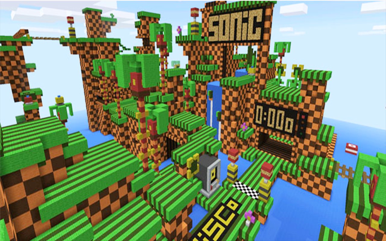 Sonic Map-Parkour for MCPE APK for Android Download
