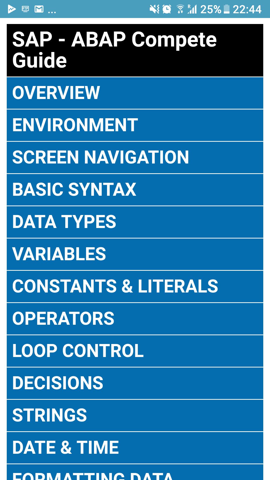 Learn SAP - ABAP Complete Guide APK for Android Download Learn SAP - ABAP Complete Guide APK for Android Download