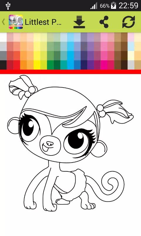 Littleest Pet Shop Coloring Pages