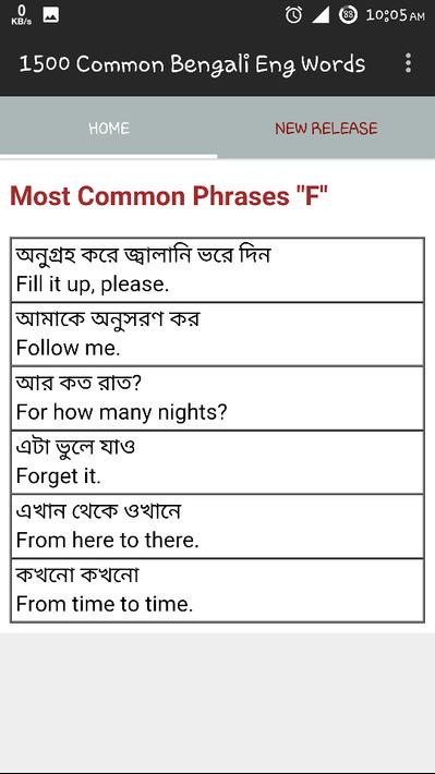 Download Do APK De Common Bengali English Words Para Android download-do-apk-de-common-bengali-english-words-para-android
