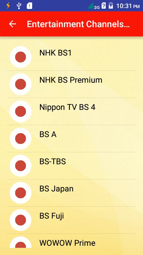 All Japanese TV Channels HD APK per Android Download