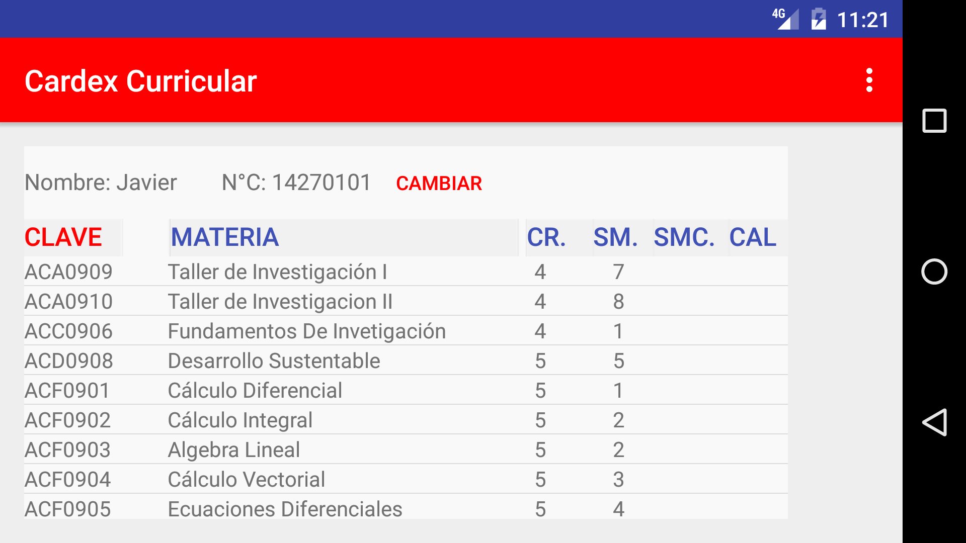 Cardex Curricular APK for Android Download