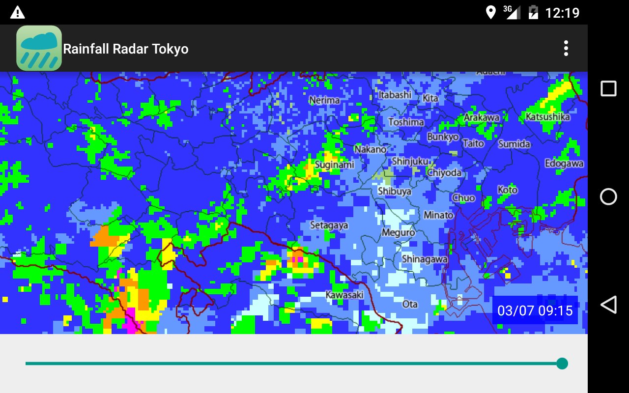 Rainfall Radar Tokyo APK für Android herunterladen