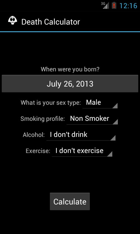 Death Calculator APK for Android Download