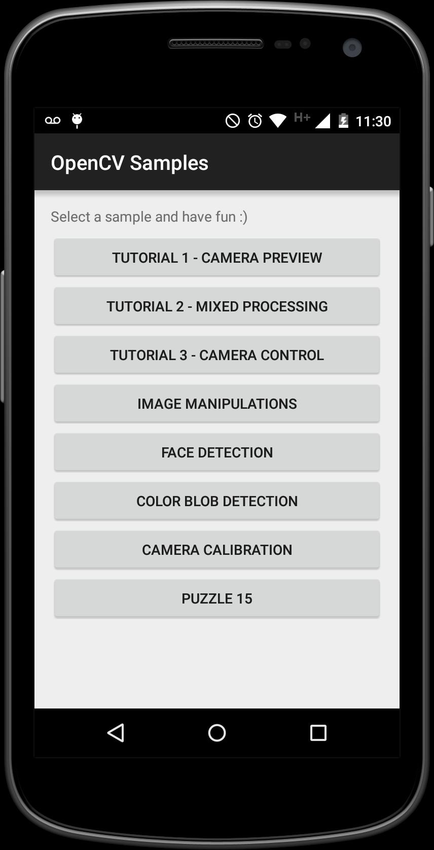 OpenCV Samples APK for Android Download OpenCV Samples APK for Android Download