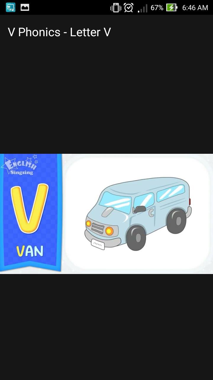 V Phonics Letter Alphabet Song APK for Android Download