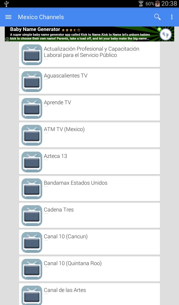 Download do APK de TV Mexico Channel Data para Android