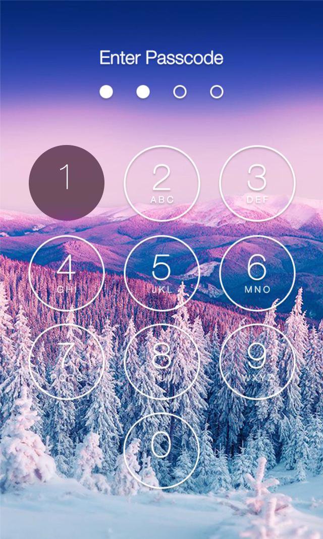 Winter Snow Lock Screen APK for Android Download