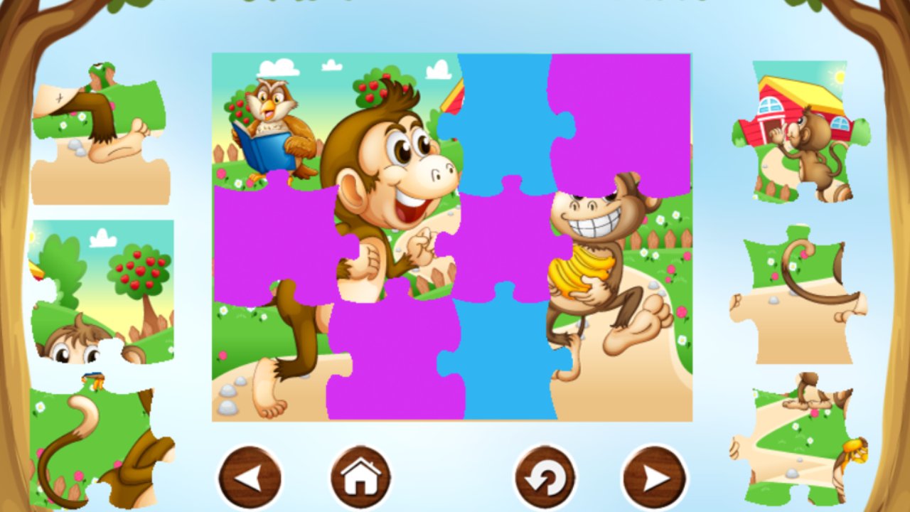 Download do APK de Monkey Puzzle Games For Kids para Android