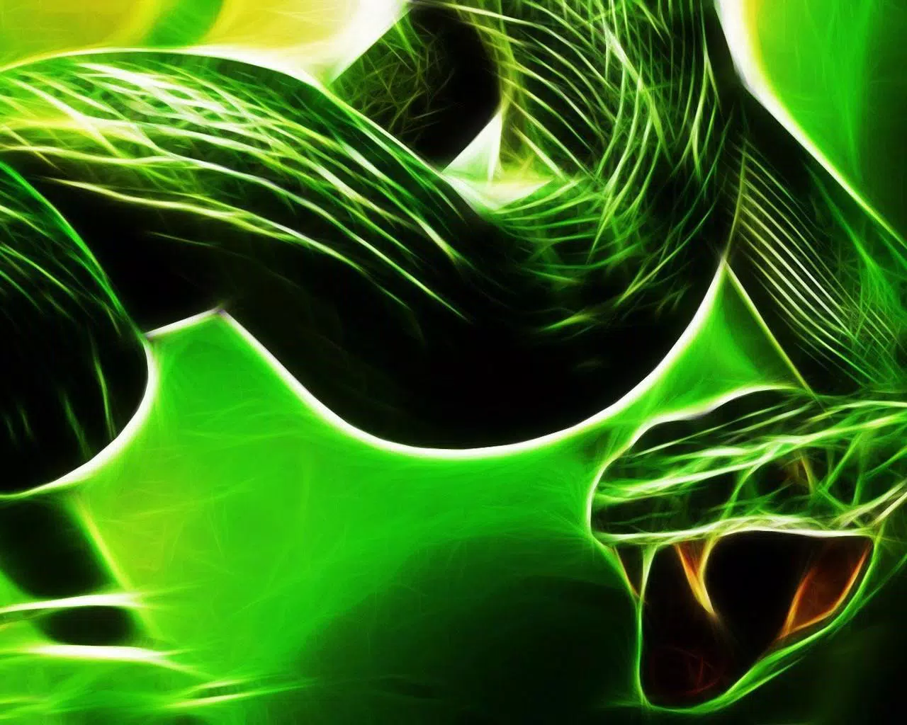 Cool Neon Pictures Of Animals