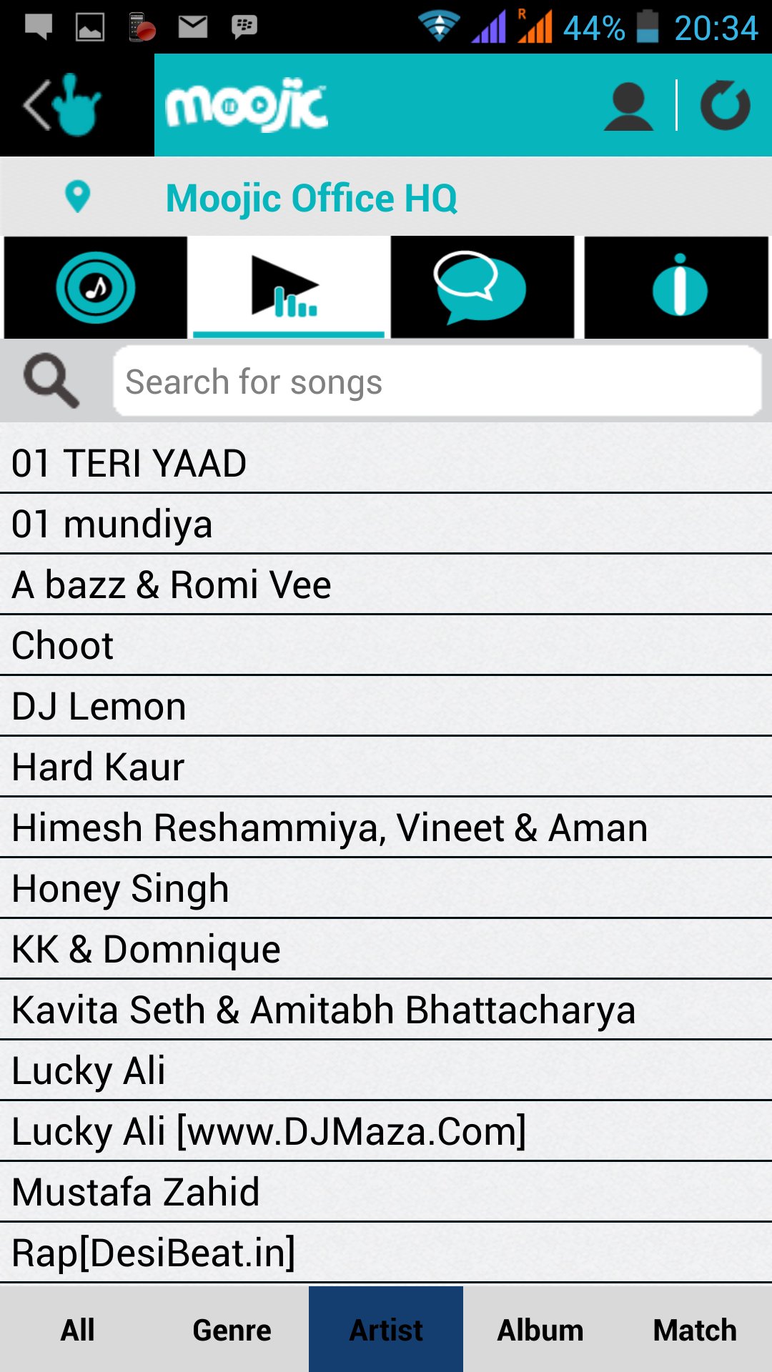 Moojic - Digital Jukebox APK للاندرويد تنزيل
