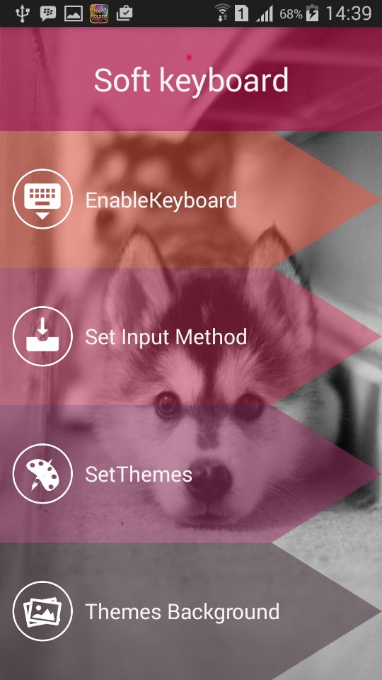 Descarga de APK de Dog Puppy Keyboard Theme para Android