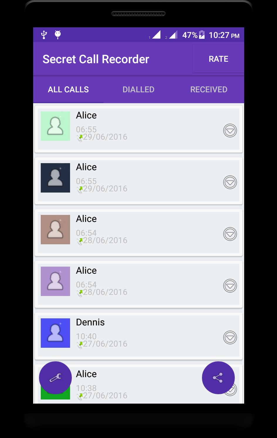 Secret Call Recorder APK for Android Download